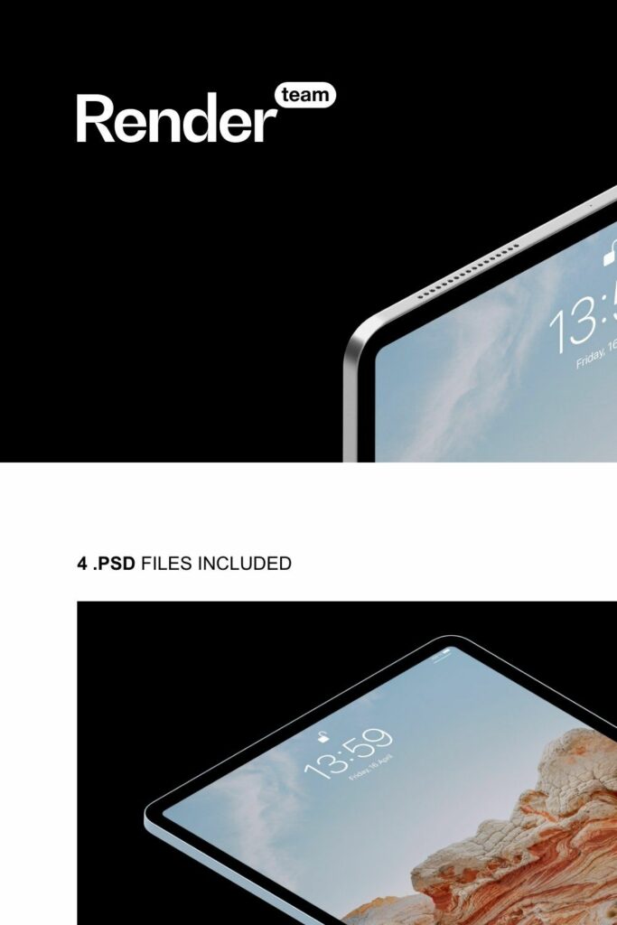 iPad Mockup Set – MasterBundles