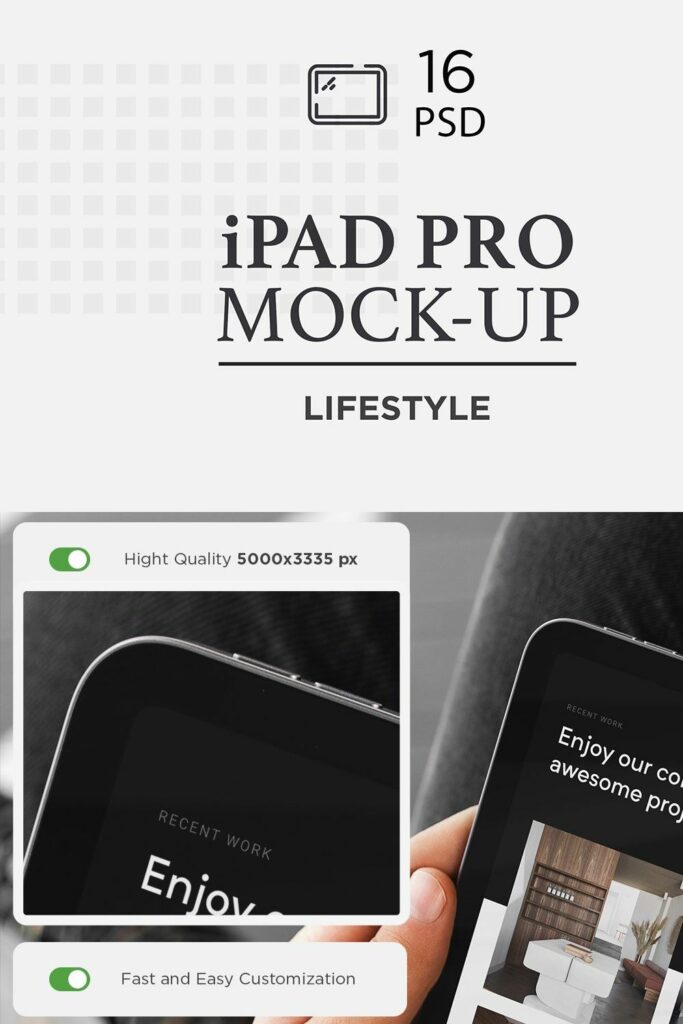 iPad Pro Responsive Mock-Up – MasterBundles