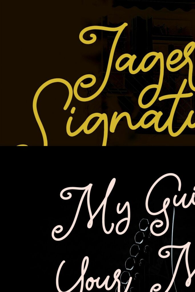 Jager Signature Handwritten Script – MasterBundles