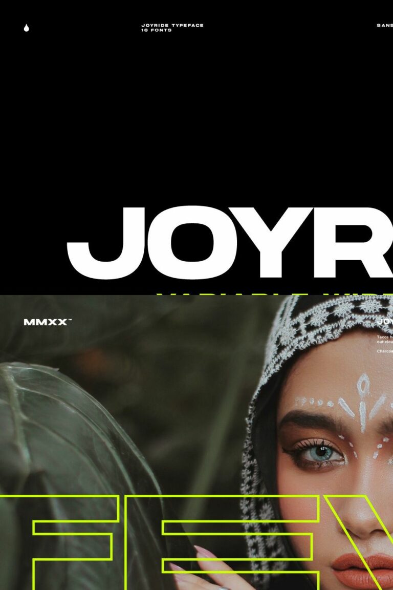 Joyride Extended Typeface – MasterBundles