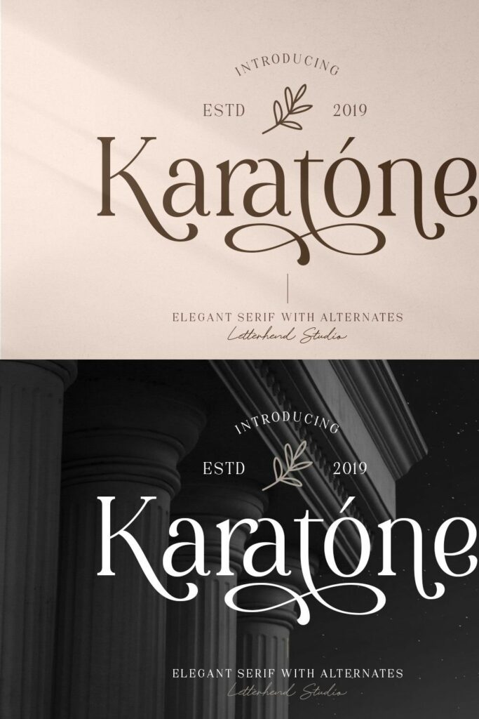 Karatone - Elegant Serif – MasterBundles