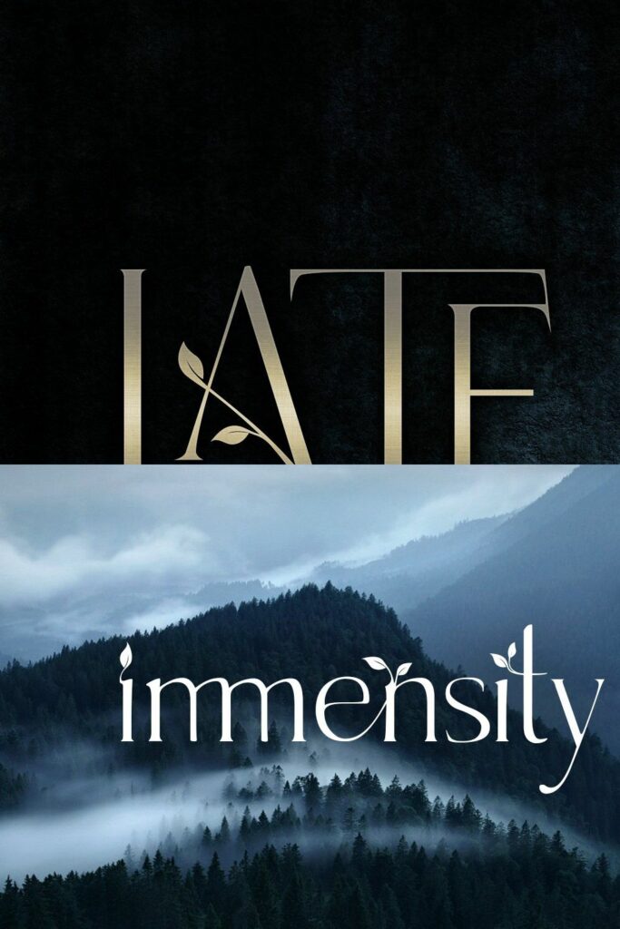 Late Fall - floral font duo – MasterBundles