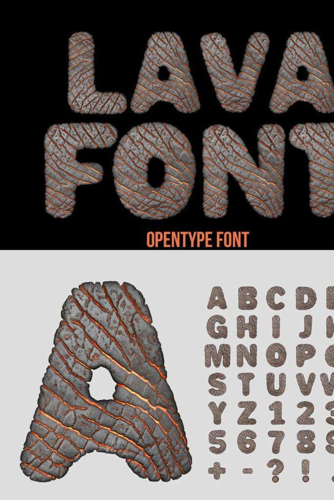 Lava Font – MasterBundles