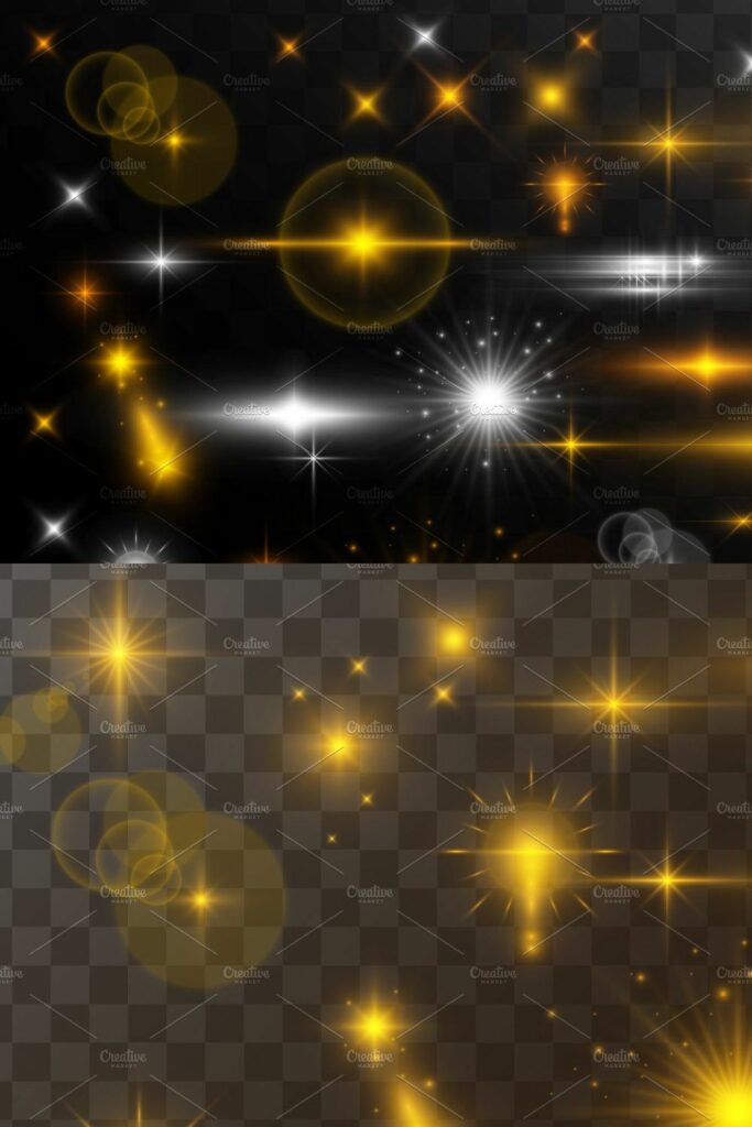 Lens Flare, Glow Light Effect. – MasterBundles