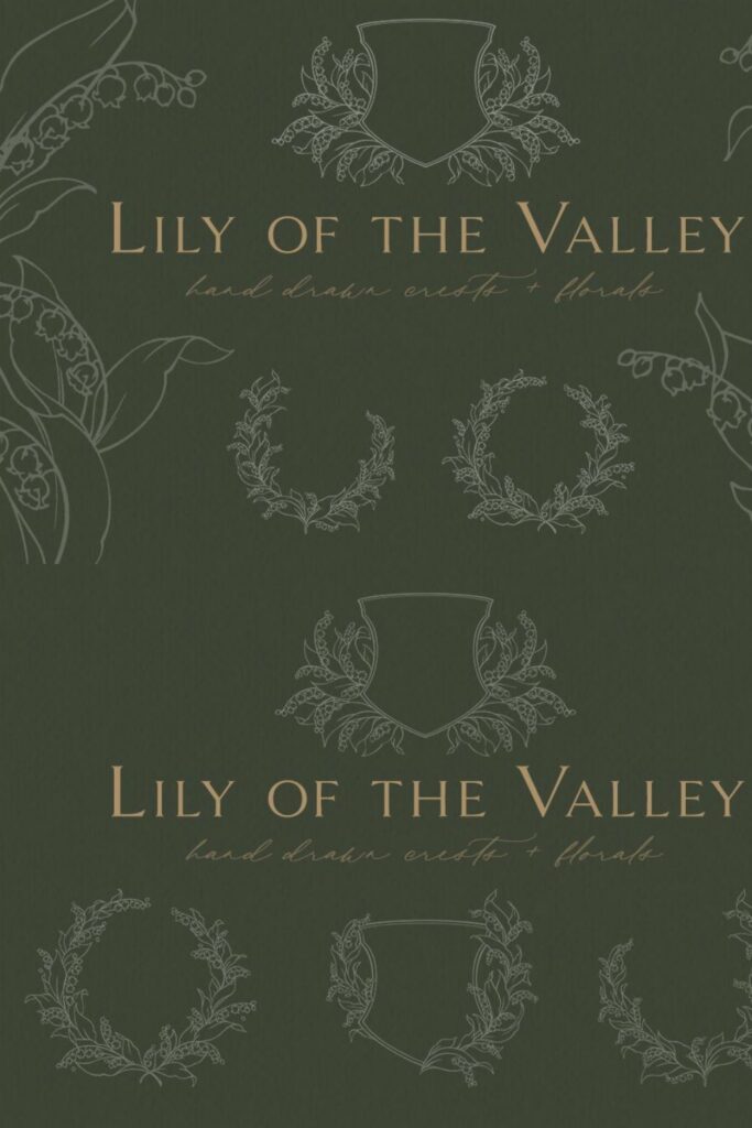 Lily of the Valley Logo Illustration – MasterBundles