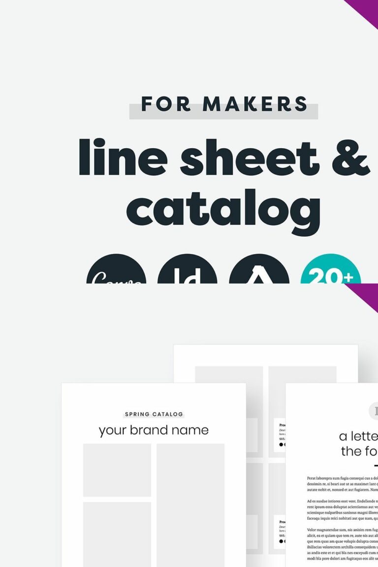 Line Sheet and Product Catalog – MasterBundles