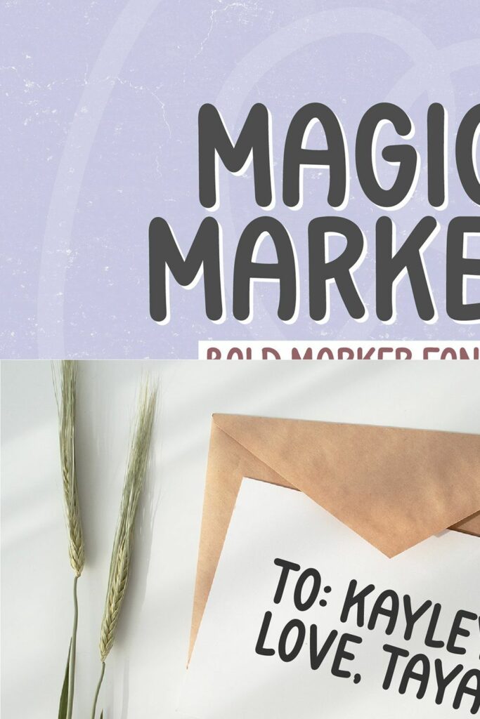 MAGIC MARKER School Handwriting Font – MasterBundles