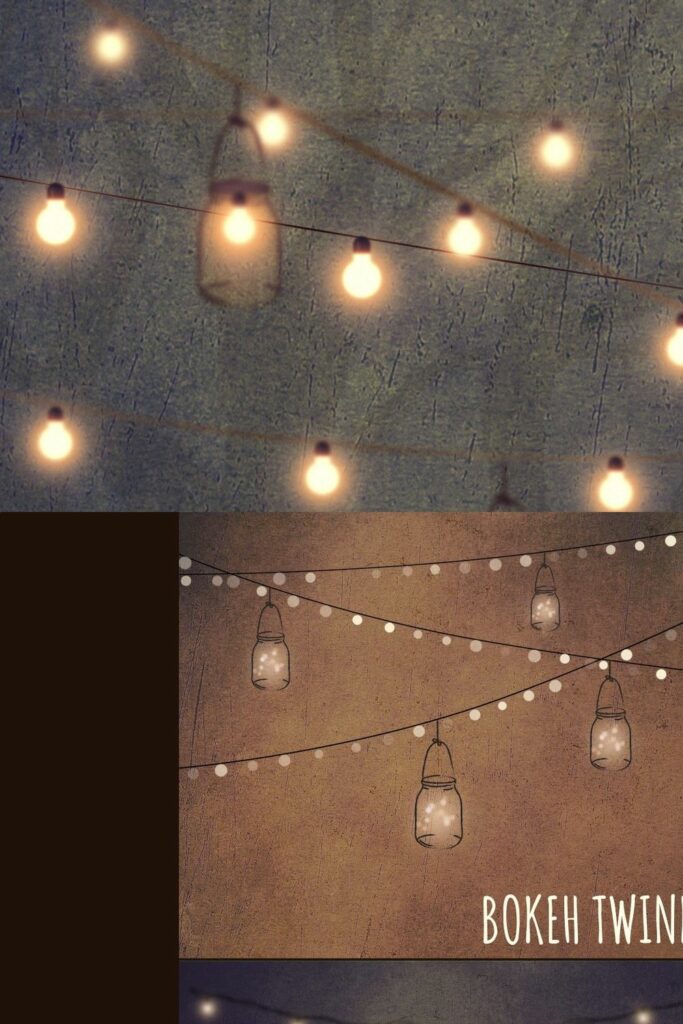 Mason jar string light clipart – MasterBundles