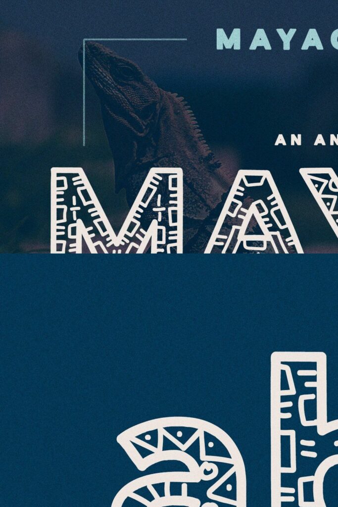 Mayaglyph Aztec Aesthetic Font – MasterBundles