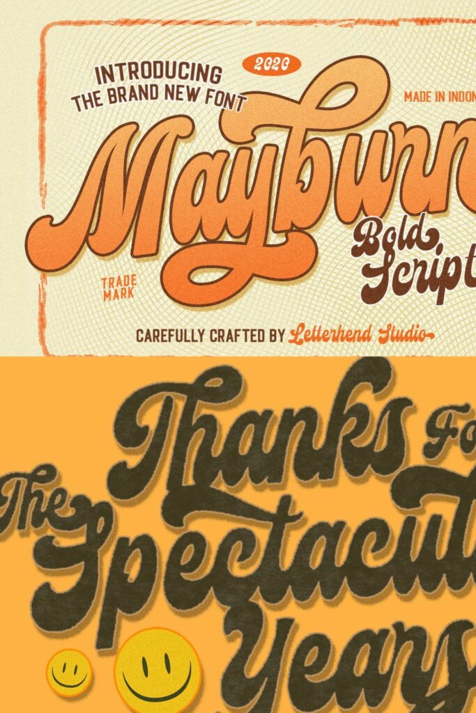 Mayburn - Bold Script – MasterBundles