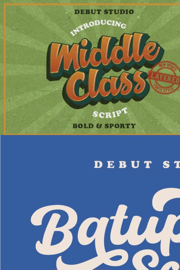 Middle Class Script – MasterBundles