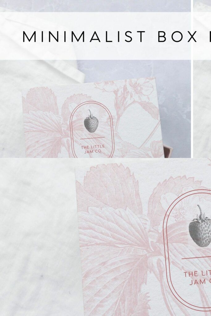 Minimalist Box Mockup – MasterBundles