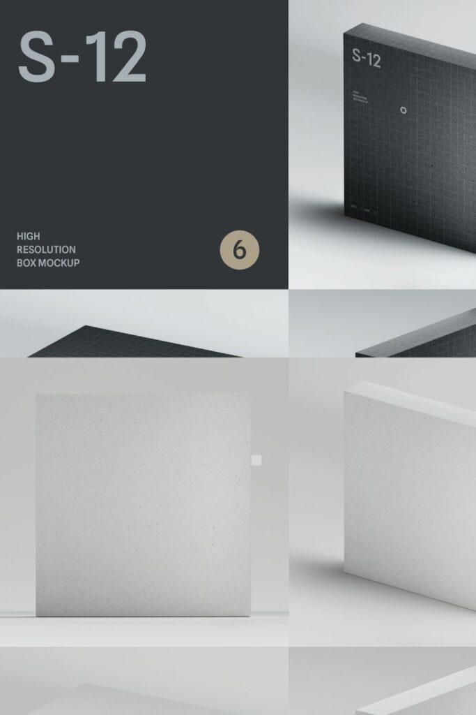 Mockup Box S12 / 6 Scenes – MasterBundles