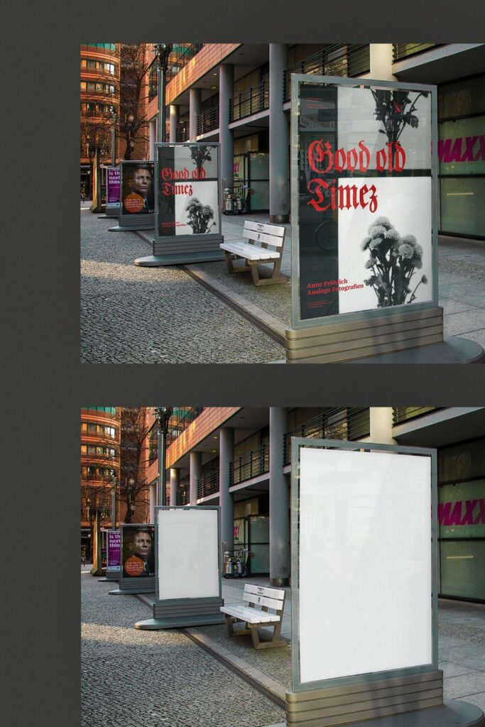 Mockup - Poster - Side Street – MasterBundles