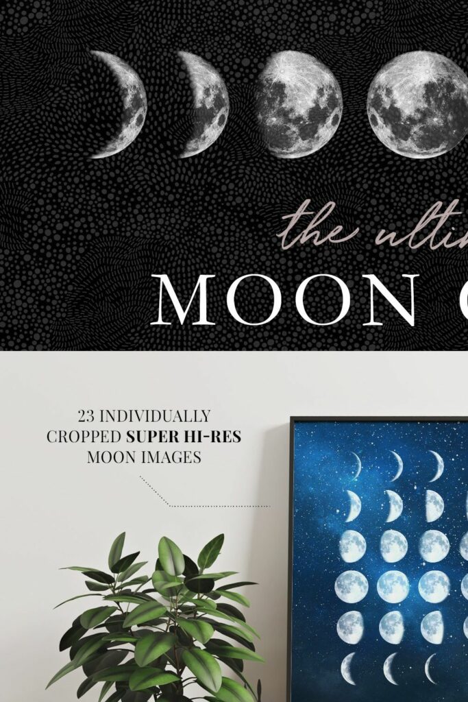 Moon Cycle Photo Set – MasterBundles