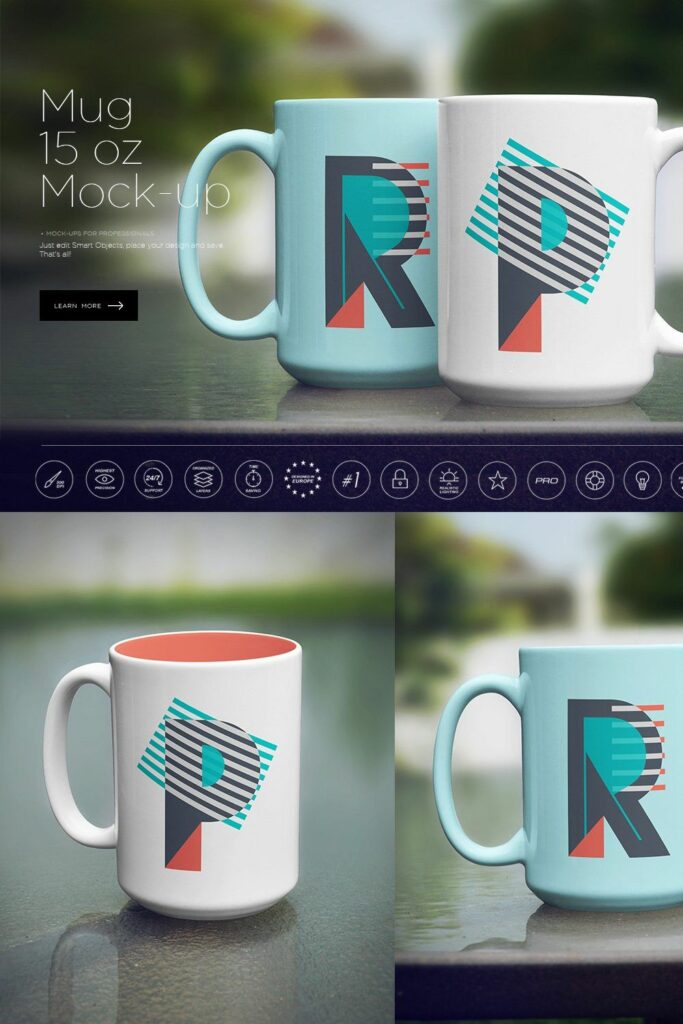 Mug 15 oz Mockup – MasterBundles