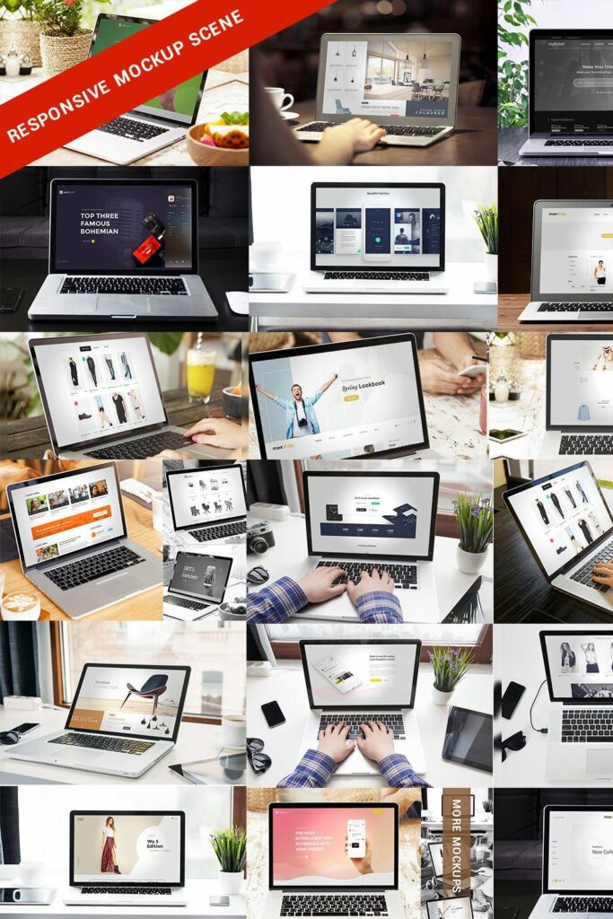 Multi Device Mockup Scene Creator – MasterBundles