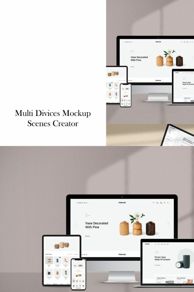 Multi Device Mockup - Scenes Creator – MasterBundles