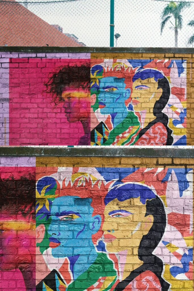 Mural Street Mockup – MasterBundles