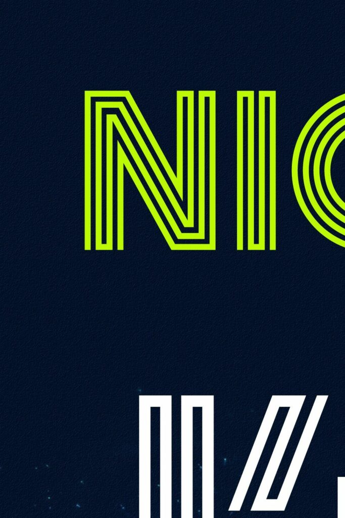 Nightlife Decorative Neon Font – MasterBundles