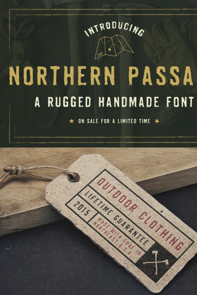 Northern Passage - A Handmade Font – MasterBundles