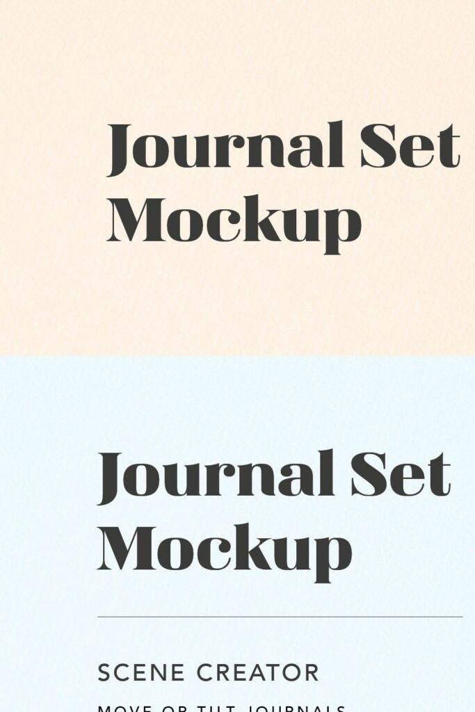 Notebook Mockup Scene Creator – MasterBundles