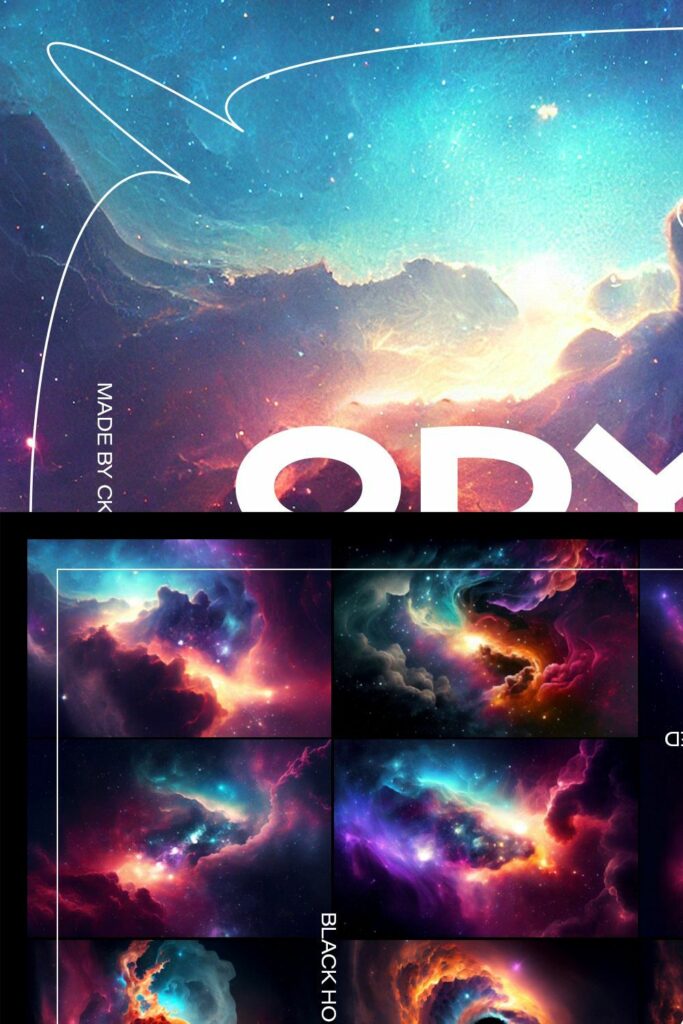 Odyssey | Nebula Backgrounds, Extras – MasterBundles
