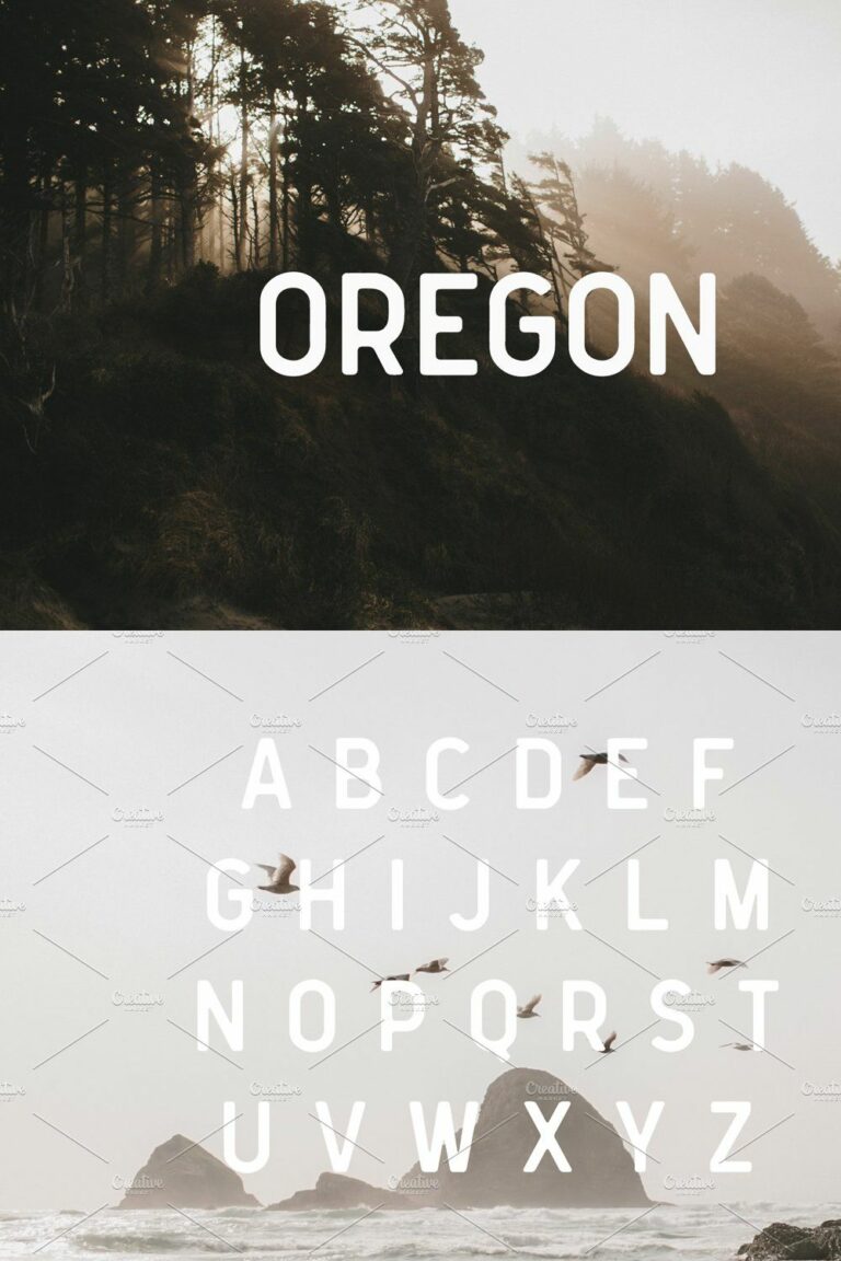 Oregon Font – MasterBundles