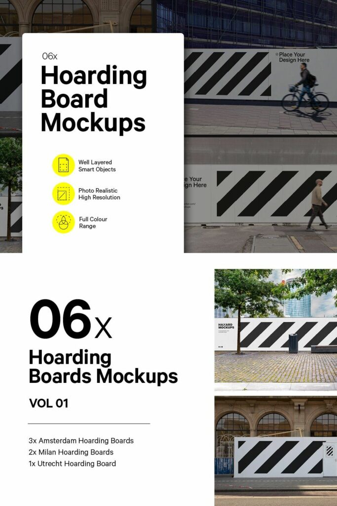 Outdoor Hoarding Mockup Bundle – MasterBundles