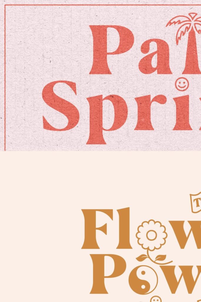 Palm Springs Graphic Font – MasterBundles