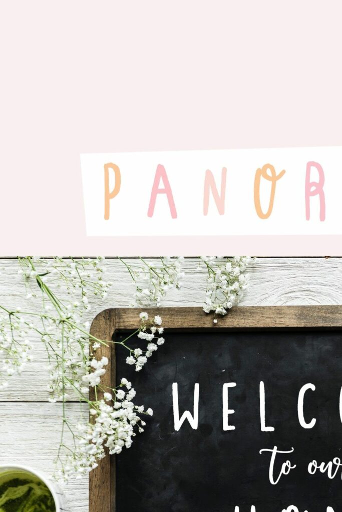 Panoramic Font – MasterBundles