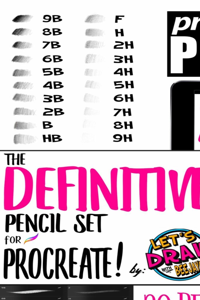 Pencil Brushes for Procreate – MasterBundles