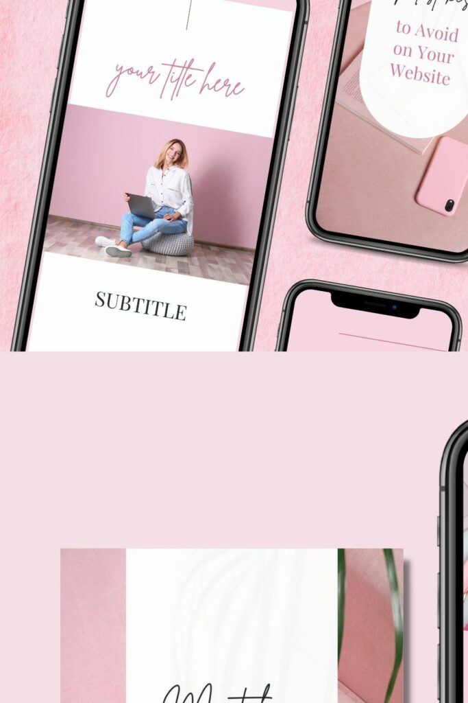 Pink Reel Covers – MasterBundles
