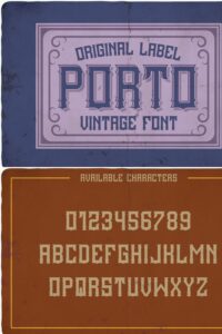 Porto typeface – MasterBundles