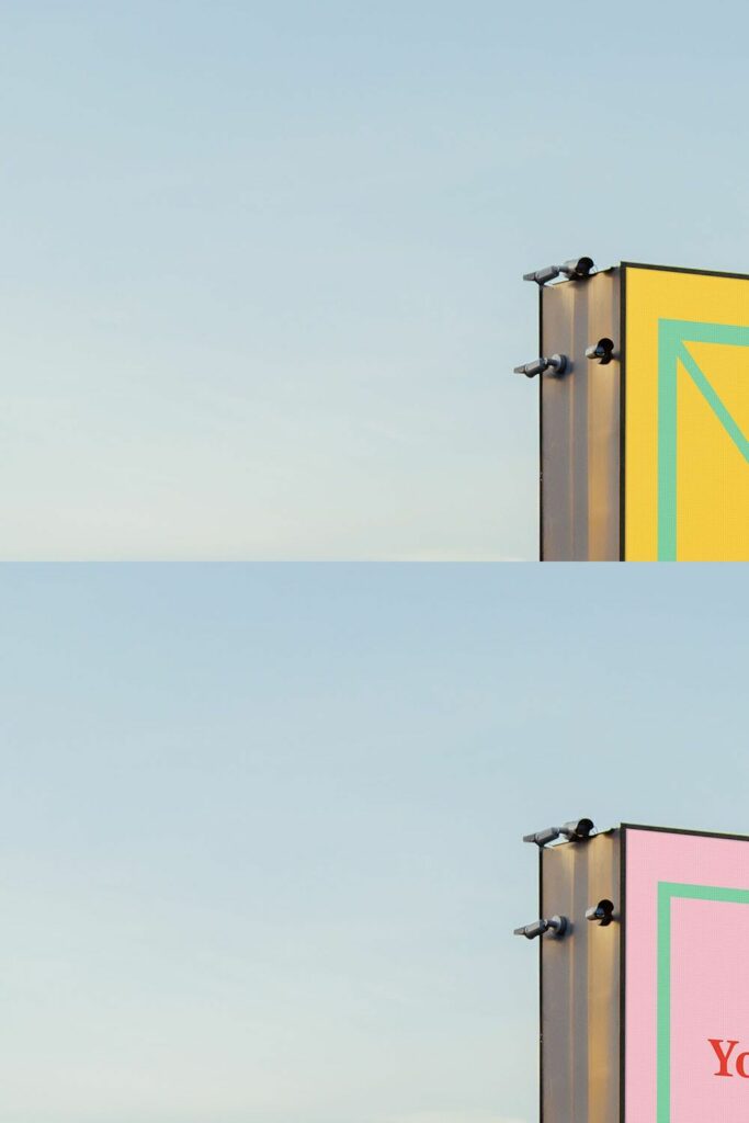 Portrait billboard mockup image – MasterBundles