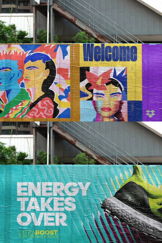 Poster Urban Street Mockup - PSD – MasterBundles