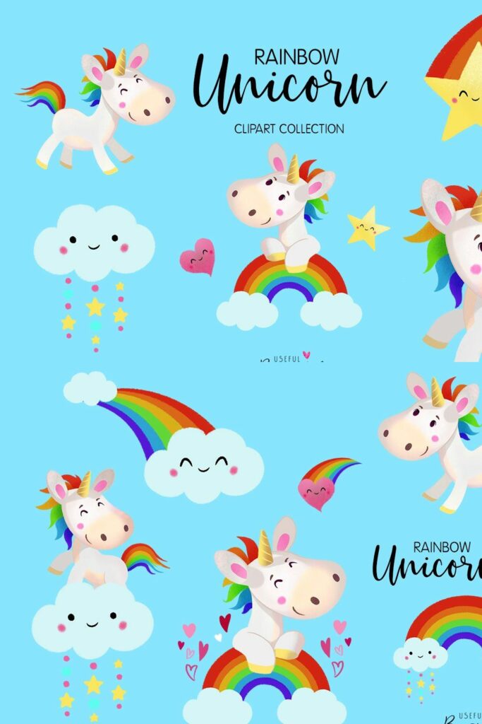 Rainbow Unicorn – MasterBundles
