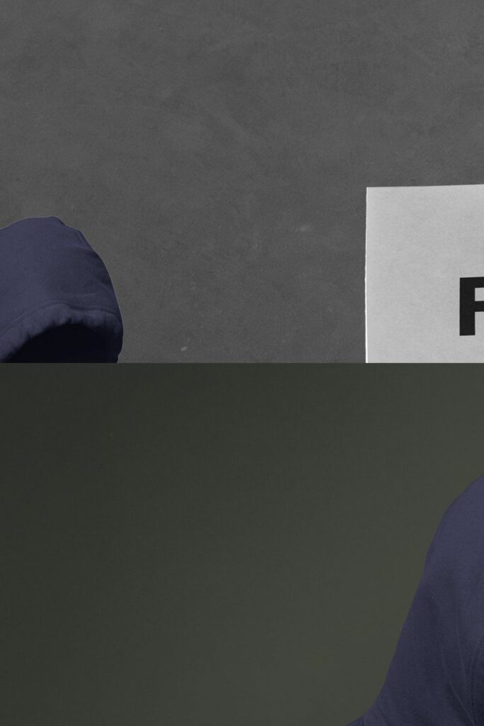 Realistic Floating Hoodie Mockup – MasterBundles