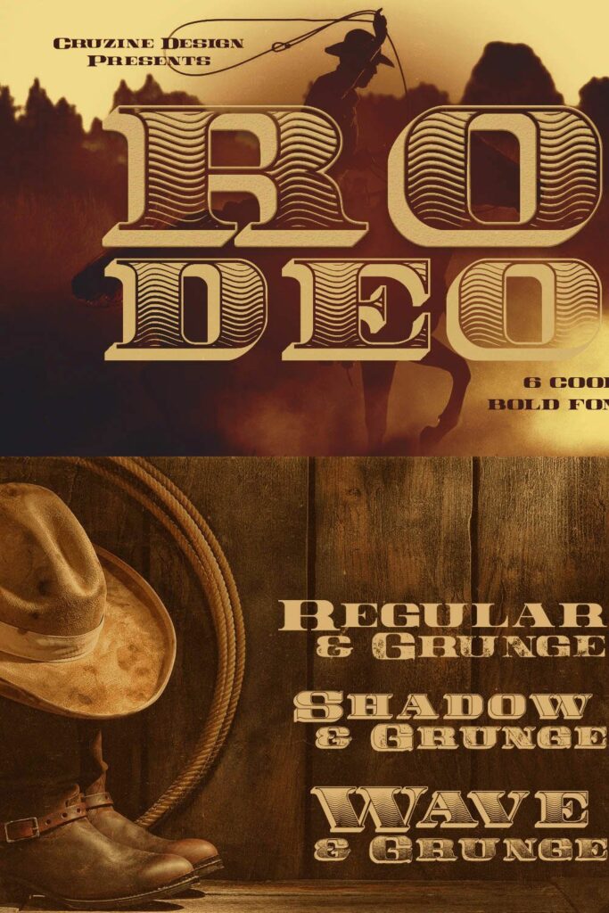 Rodeo Typeface – MasterBundles