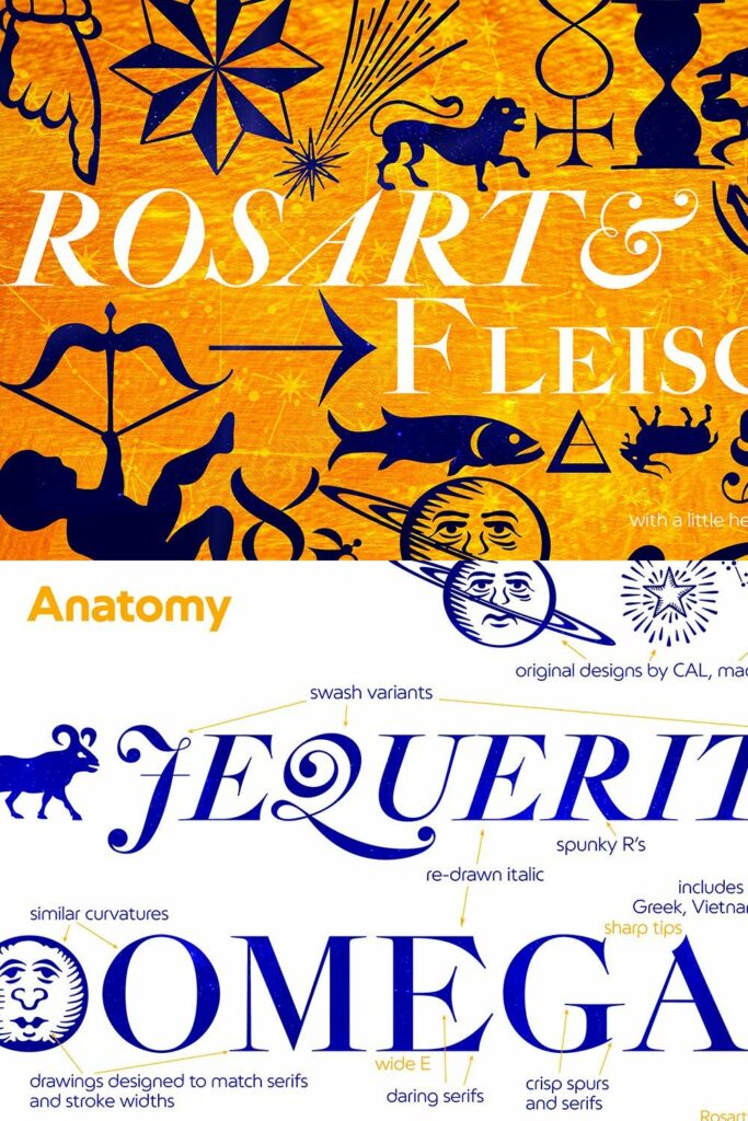 Rosart & Fleisch Hi Res ALL:10 FONTS – MasterBundles