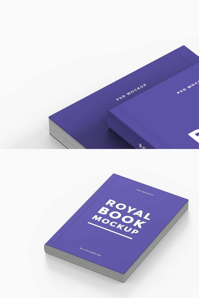 Royal Book Mockup – MasterBundles
