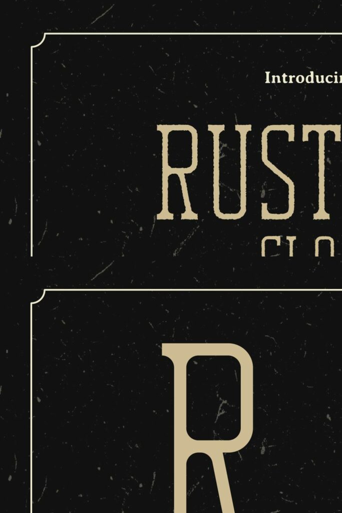 Rustica Slab Font – MasterBundles