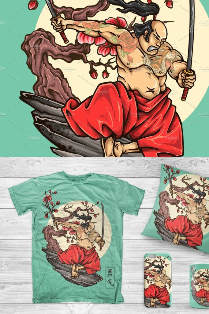 Samurai Hero – MasterBundles