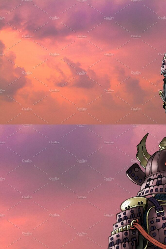Samurai Wearing Traditional Armor – MasterBundles
