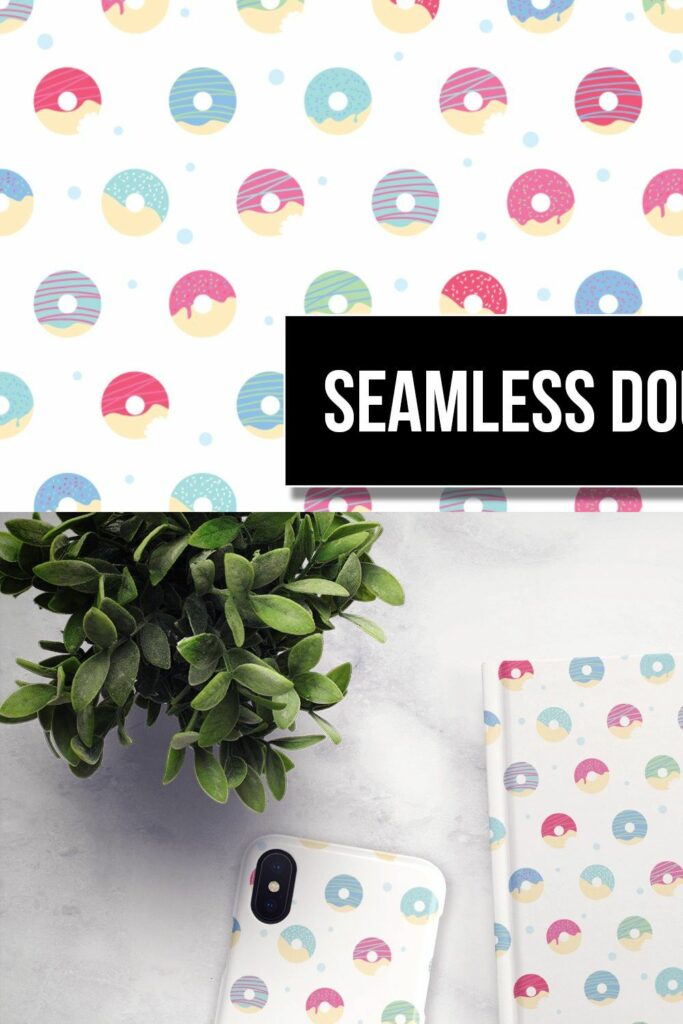 Seamless Doughnuts Vector – MasterBundles