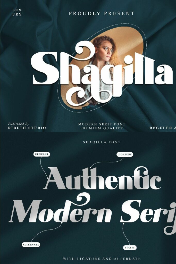 Shaqilla - modern serif – MasterBundles