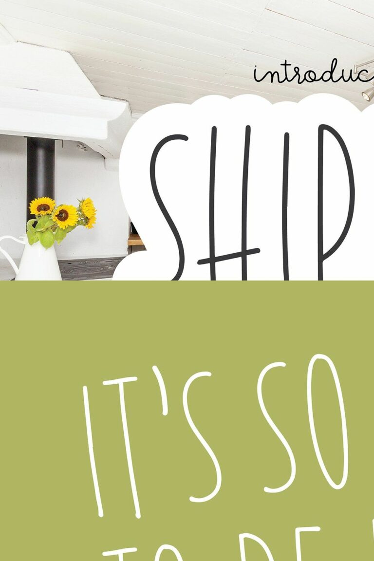 SHIPLAP Sans Serif Handwritten Font – MasterBundles