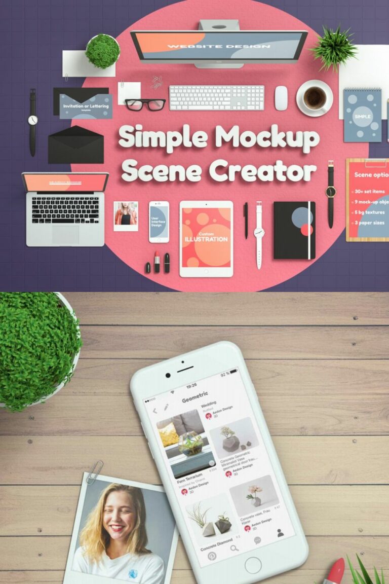 Simple Mockup Scene Creator – MasterBundles
