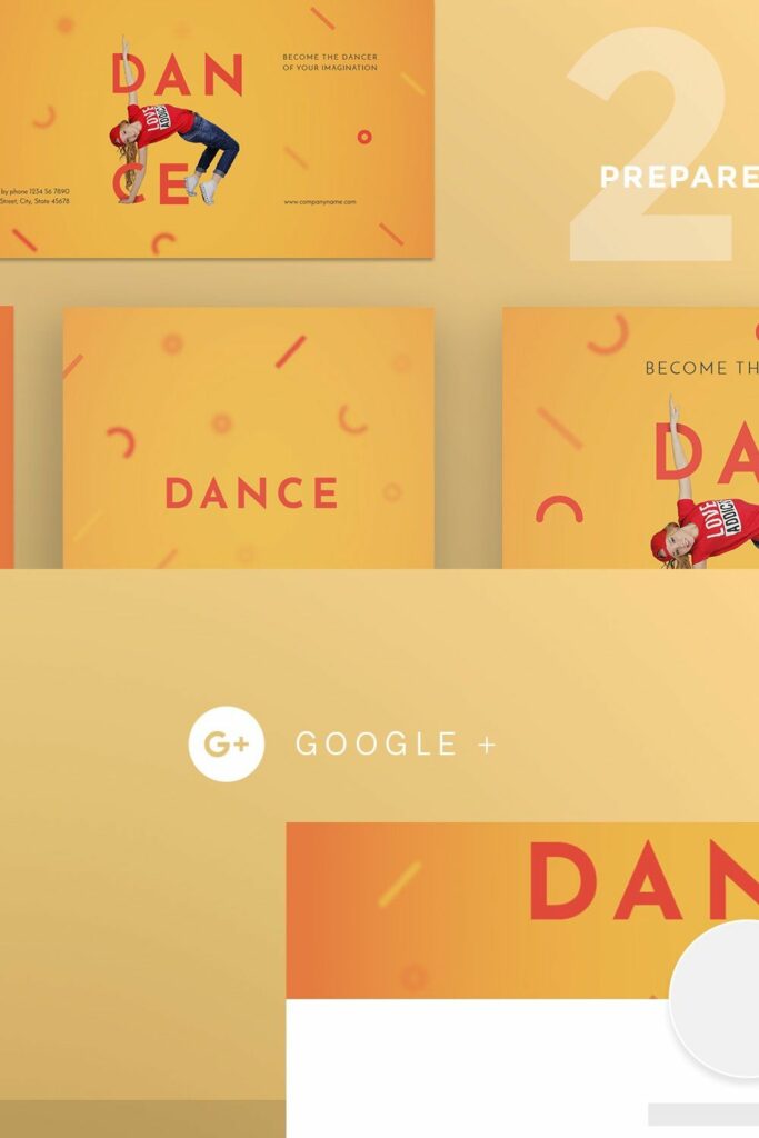 Social Media Pack | Dancing School – MasterBundles