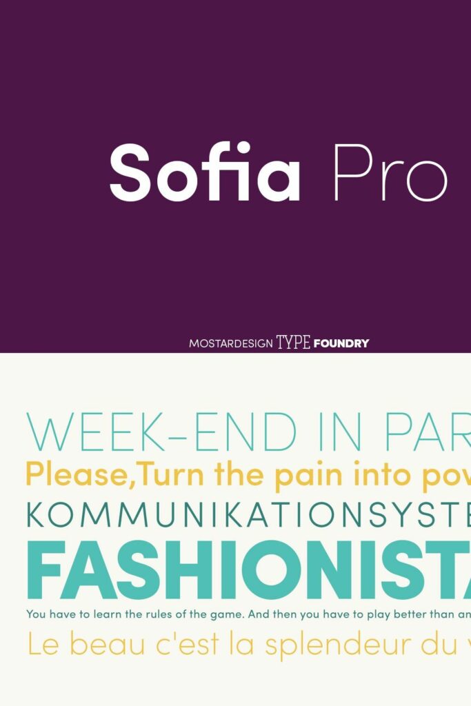 Sofia Pro Complete (16 fonts) – MasterBundles